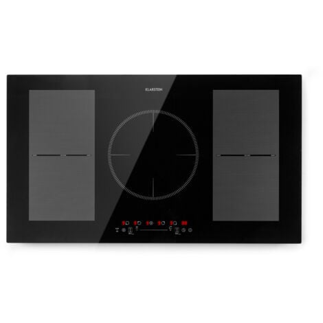 Klarstein Induction Hob, 9300W Electric Hob Induction Cooker, 5 Ring ...