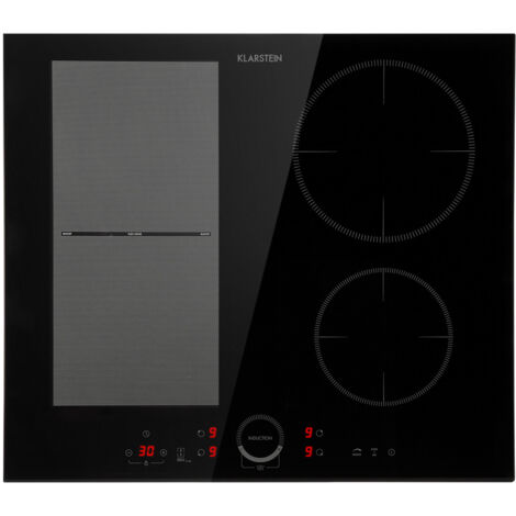 Klarstein Induction Hob, 7000W Electric Hob Induction Cooker, 4 Ring ...