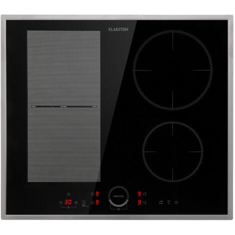 Klarstein Induction Hob, 7000W Electric Hob Induction Cooker, 4 Ring ...