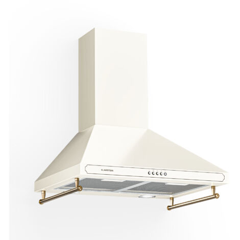 Klarstein 60cm Angled Extractor Fan for Kitchens, Exhaust Extractor Fan ...