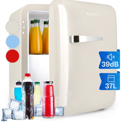 Klarstein Mini Fridge for Bedrooms, Food, Drinks, Beer & Skincare ...