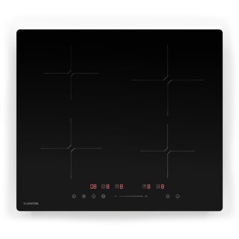 Klarstein PowerGlide Induction Hob - 4-Zone Induction Cooker, 7800W ...