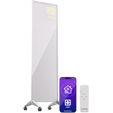 Klarstein Radiateurs Chauffage Radiant Electrique IP24 Chauffage Salle ...