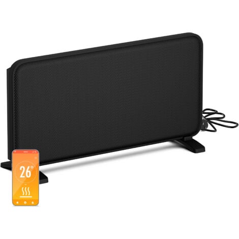 Blumfeldt radiateur infrarouge 2000 W - mural/sur pied, graphène, appli ...