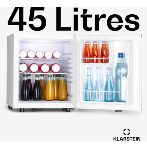 Klarstein Mini Frigo de Chambre de 45L pour Boissons et Bieres, Petit ...