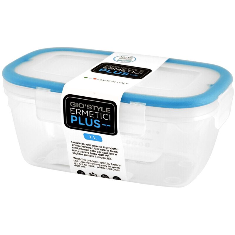 GIO'STYLE Contenitore Ermetico per Alimenti - 1L - Made in Italy ...
