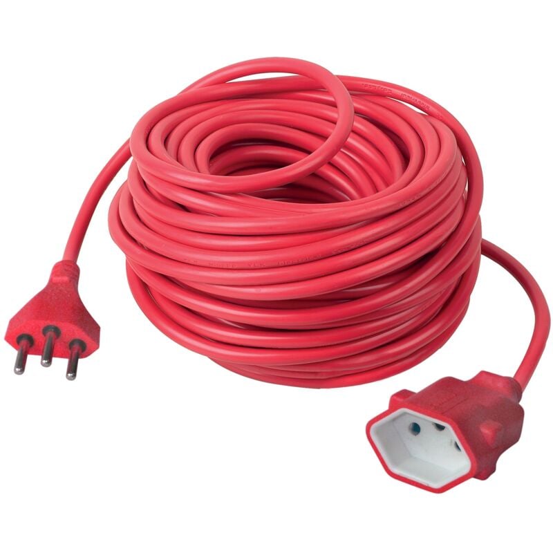 Electraline 801354 Prolunga da giardino con Presa/Spina 10A Svizzera ...