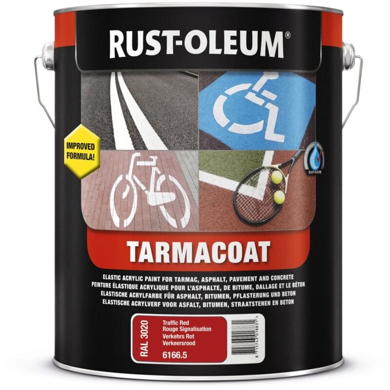 Rust-Oleum 6196.5 Tarmacoat, multi-surface Floor Paint che si asciuga ...