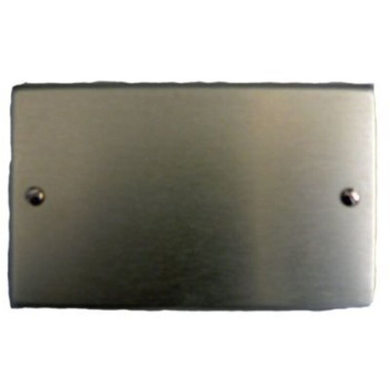 Electraline 71090 Placca Cieca, Grigio