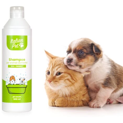 Italian Pet - Shampoo Eco Friendly Cani, Gatti e Cuccioli - Shampoo pH ...