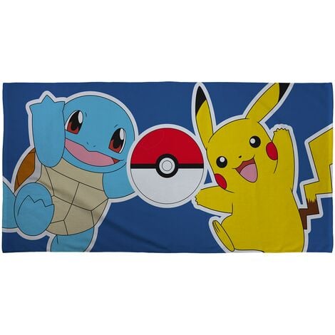 Character World Asciugamano ufficiale Pokémon per bambini Super morbido ...