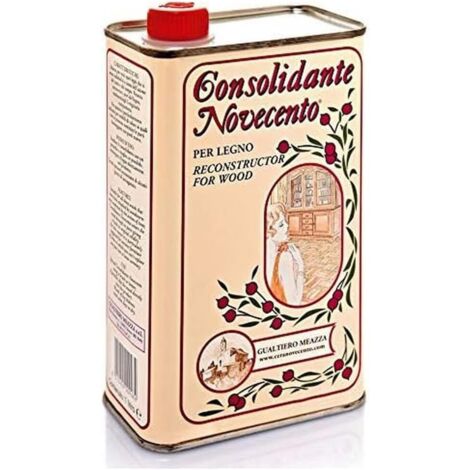 Cera Novecento CONS Consolidante per Legno, Neutro, 1 litro