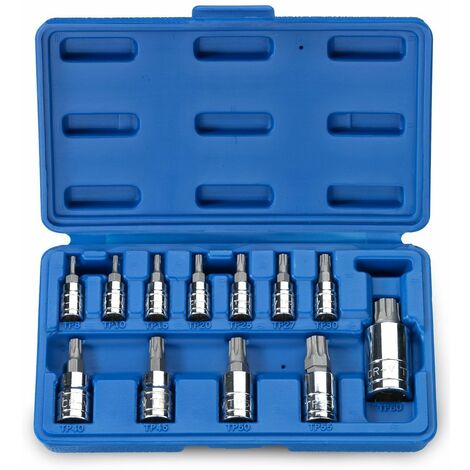 Neiko® 10086 pezzi, acciaio S2 a punta torx Plus socket set