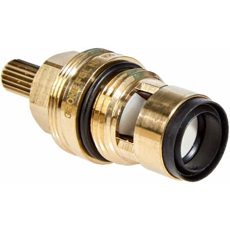 Grohe 45346000 Vitone a Dischi Ceramici, Cromo, 1/2 Pollici