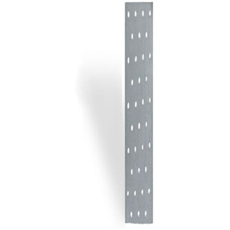 Connex HV1900 - Piastra forata, zincata, 100 x 1.200 x 2 mm