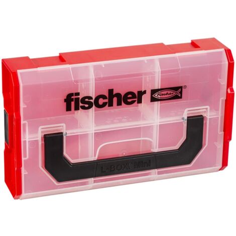 Fischer 533069 Fixtainer Mini Valigetta Porta Attrezzi, Tasselli e Viti, Modulare, Impilabile e ...