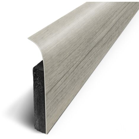 3 M Pack di 5 Battiscopa Adesivi 120 x 70 cm, grigio, D180502D