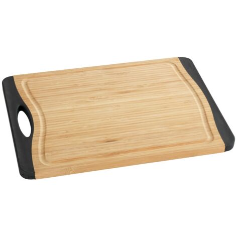 Wenko 53061100 - Tagliere in bambù antiscivolo, M, in bambù, 33 x 23 x ...