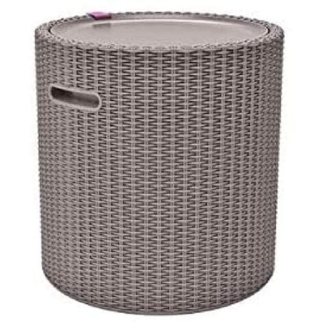 Keter Cool Stool Frigorifero Multifunzione, Cappuccino