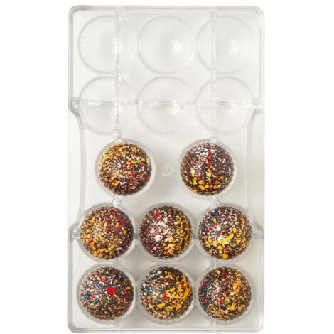 Decora 0050155 Stampo Professionale Cioccolatino Aurora, 14 Cavità, ø ...