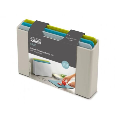 Joseph Joseph Duo Icon Set di 3 Taglieri da Cucina in Plastica con ...