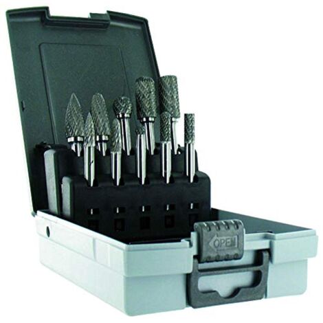 Tivoly 10316070005 FLK10 - Set di 10 frese per lime in carburo, Ø 6 e ...