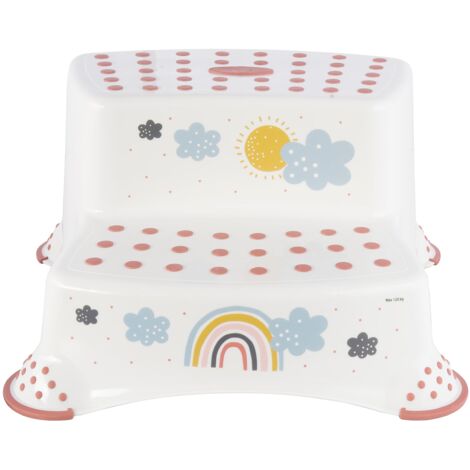 keeeper Scaletta a Due Gradini Arcobaleno, Per Bambini da 3 a 14 Anni ...