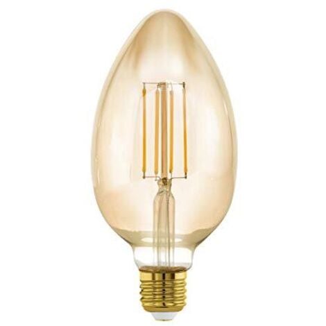 Eglo LED E27 dimmerabile, lampadina vintage ambra di dimensioni medie ...