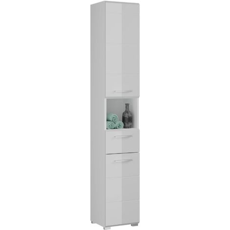 homes&jones Lina bagno, mobile alto, armadio, materiale in legno ...