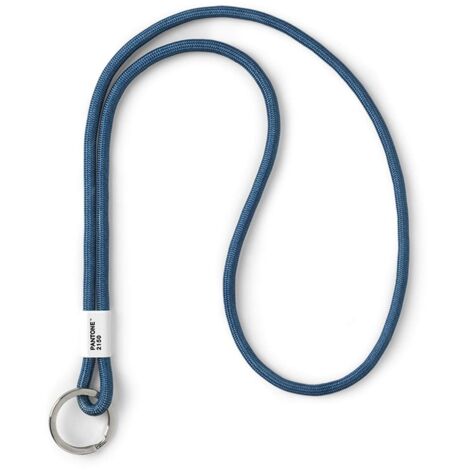 PANTONE Key Chain L, long key hanger, nylon, blue, 2150 C