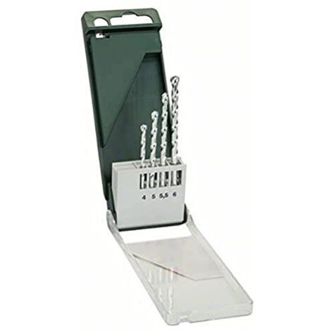 Am-Tech - Set composto da 4 punte da trapano per cemento
