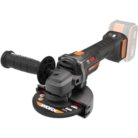 Smerigliatrice a batteria 20 V Max. WX814.9 Worx 125 mm Senza batteria o caricatore