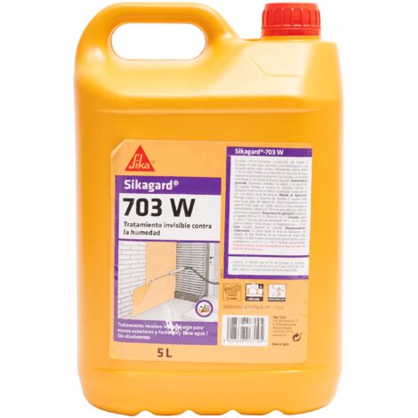 Sika sikaguard 703 W – impregnado hidrofugo/Ada, Tanica 5L)