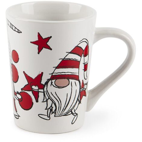 Excelsa, Set 4 Mug Gnome Sweet Home, Cl.38, Stoneware