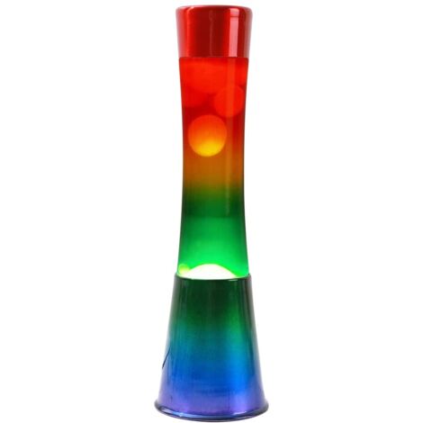I-TOTAL® - Lava lamp Magma / 40 CM (Rainbow)