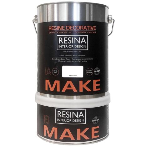 MAKE DESIGNED FOR YOU Resina Epossidica Extra Resistente a Base Acqua ...