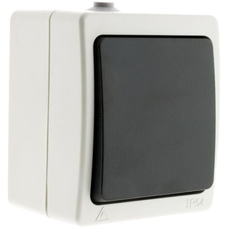 Zenitech, Interruttore Va-e-Vieni 10A IP54, Interruttore Impermeabile ...