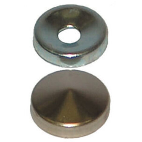 Mobila RS00870 Borchie coprivite coniche, in Ottone nichelato, Ø 16 mm ...