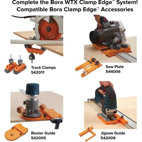 Bora 542005 Router Dado Jig, la guida del router della lavorazione del ...