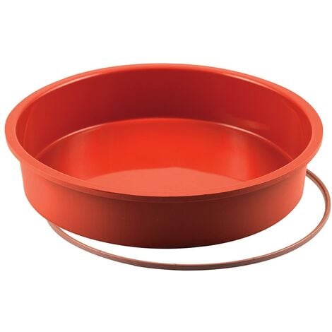 Silikomart SFT118 Stampo in Silicone per Torta ROTONDO, Antiaderente, Confezione da 1 Stampo per ...