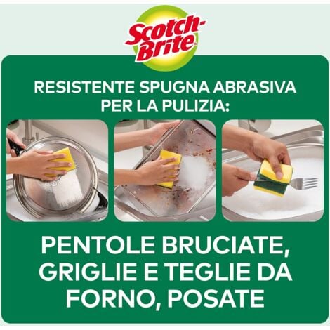 Scotch-Brite Spugna abrasiva Heavy Duty Classic, 20 pezzi - spugna ...