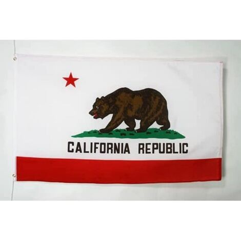 AZ FLAG Bandiera California 150x90cm - Gran Bandiera Stato Americano ...