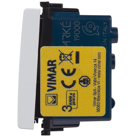 VIMAR 0R19000.B Interruttore 1P serie Arké, 10 AX 250 V illuminabile ...