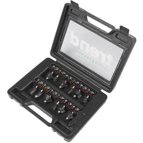 Trend Set di frese per principianti da 12 pezzi, contiene una gamma di ...