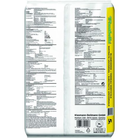 KLASMANN- FLORABELLA HORTICOLE sac 5LFLORABELLA HORTICOLE sac 5L - 917-5L