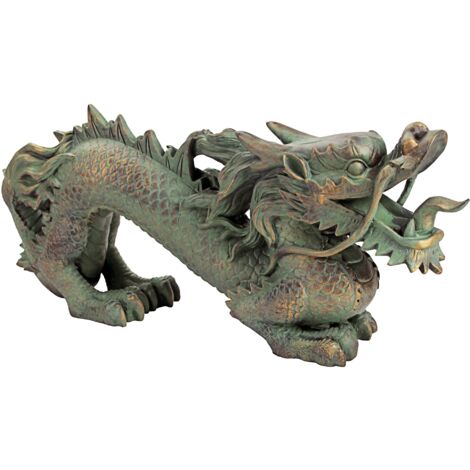 Design Toscano EU9306 Statua Drago Asiatico della Grande Muraglia ...