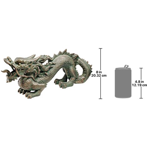 Design Toscano EU9306 Statua Drago Asiatico della Grande Muraglia ...