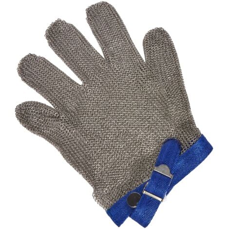 Ruvigrab - 6520, Guanto in rete d’acciaio inossidabile certificato ...