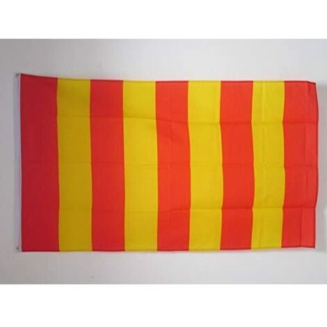 AZ FLAG Bandiera STRISCIE Rosse E Gialle 150x90cm - Bandiera A Striscia ...