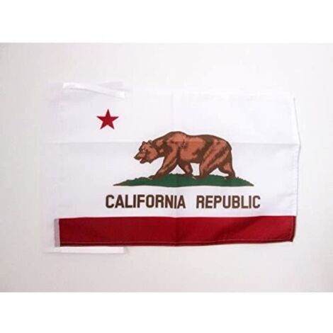 AZ FLAG Bandiera California 45x30 cm - Bandierina Stato Americano – Usa ...